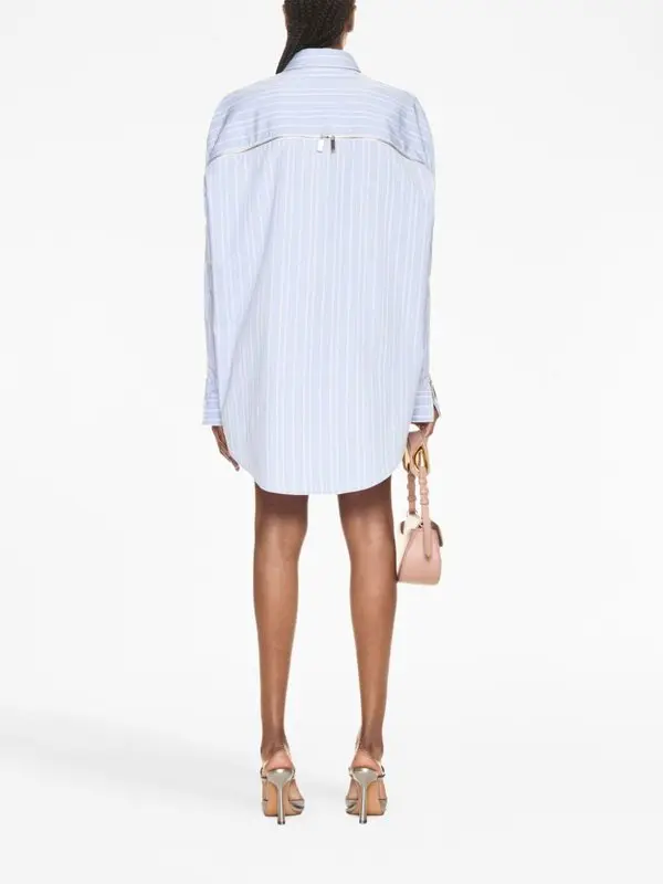 Off-White Pinstriped Poplin Shirt