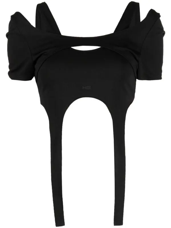 HELIOT EMIL Arid Harness Top - Black