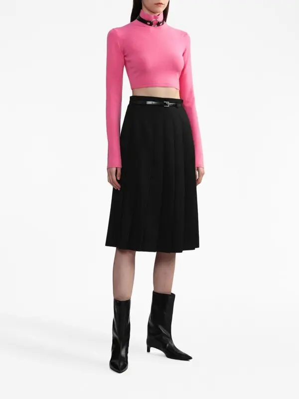 1017 Alyx 9sm Long-sleeve Cropped Jumper