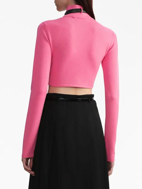 1017 Alyx 9sm Long-sleeve Cropped Jumper