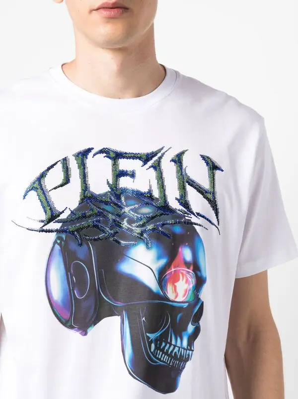 Philipp Plein Ss Chrome Round-neck T-shirt