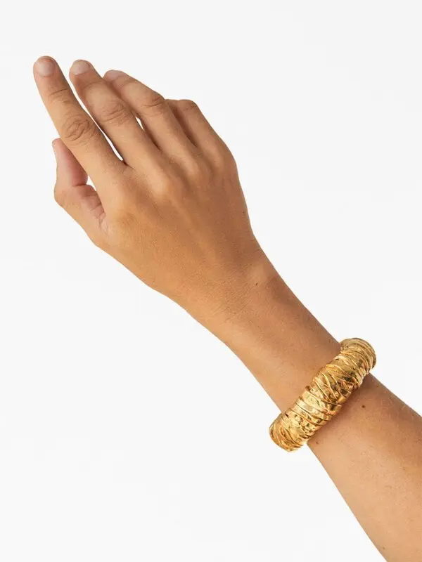 PAOLA SIGHINOLFI Textured Wrap Bracelet