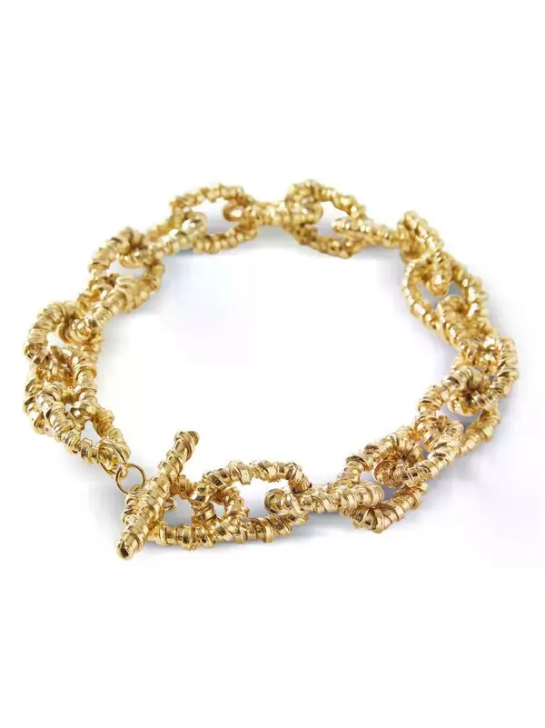 PAOLA SIGHINOLFI Signature Sculptural Necklace - Gold