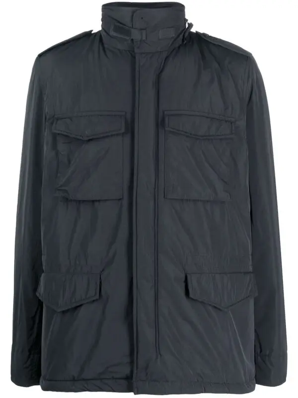Aspesi Multi-pocket Field Jacket - Blue