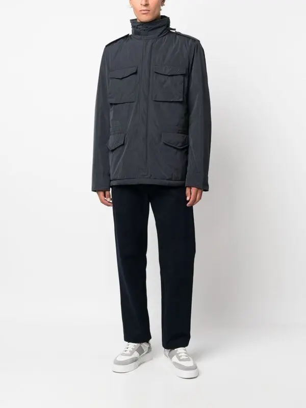 Aspesi Multi-pocket Field Jacket - Blue