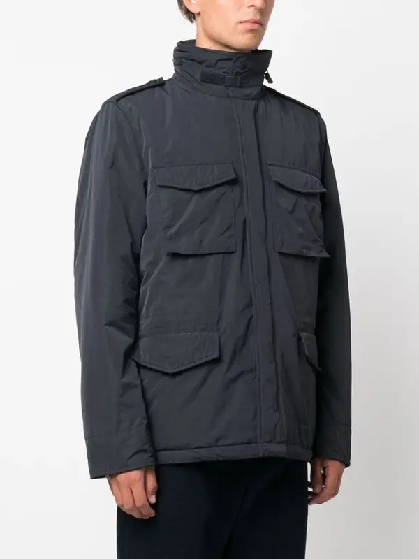 Aspesi Multi-pocket Field Jacket - Blue