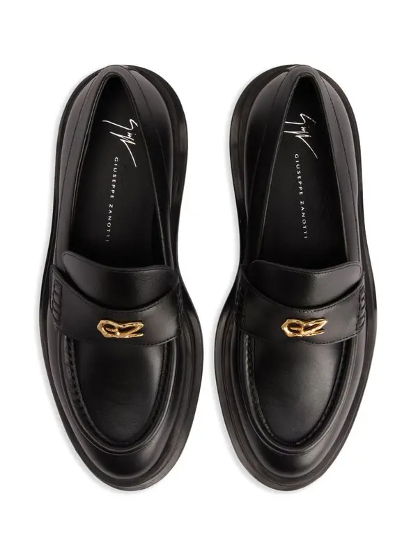 GIUSEPPE ZANOTTI Malick Zali Leather Loafers