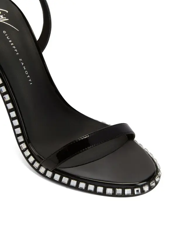 GIUSEPPE ZANOTTI Bellatriks 105mm Leather Sandals
