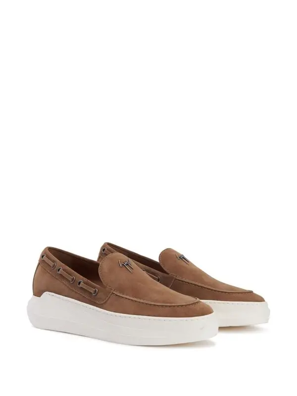 GIUSEPPE ZANOTTI Conley String Boat Shoes