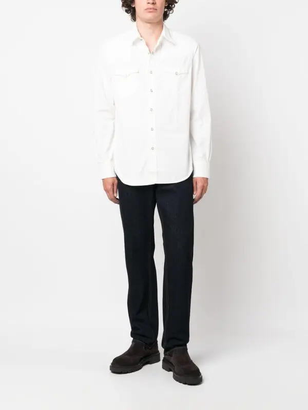 Ralph Lauren Long-sleeve Cotton Shirt - White