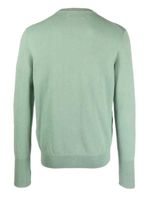 BALLANTYNE Crew-neck Cashmere Jumper - Green