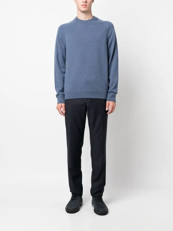 Paul Smith Mélange-effect Merino Wool Jumper