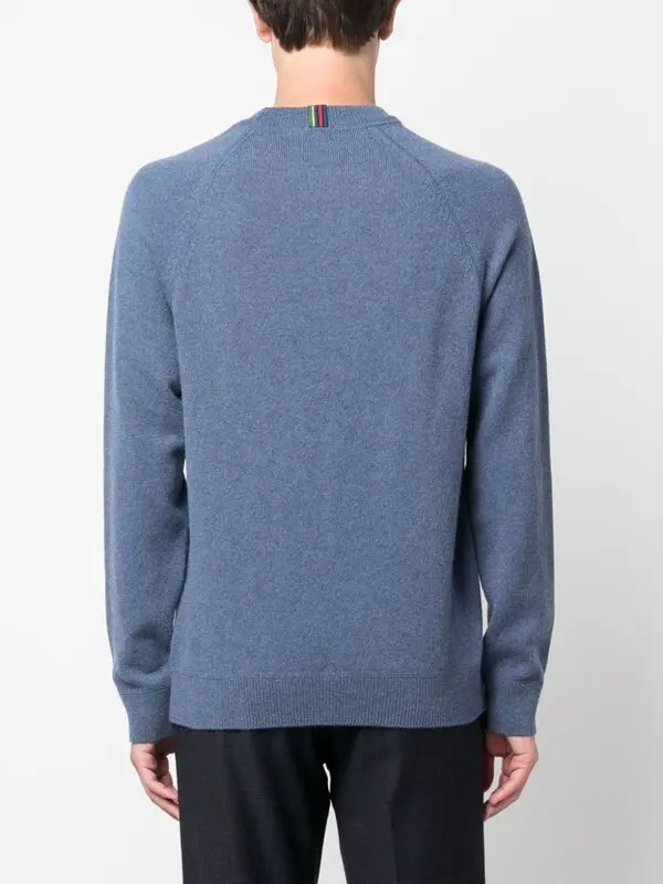 Paul Smith Mélange-effect Merino Wool Jumper