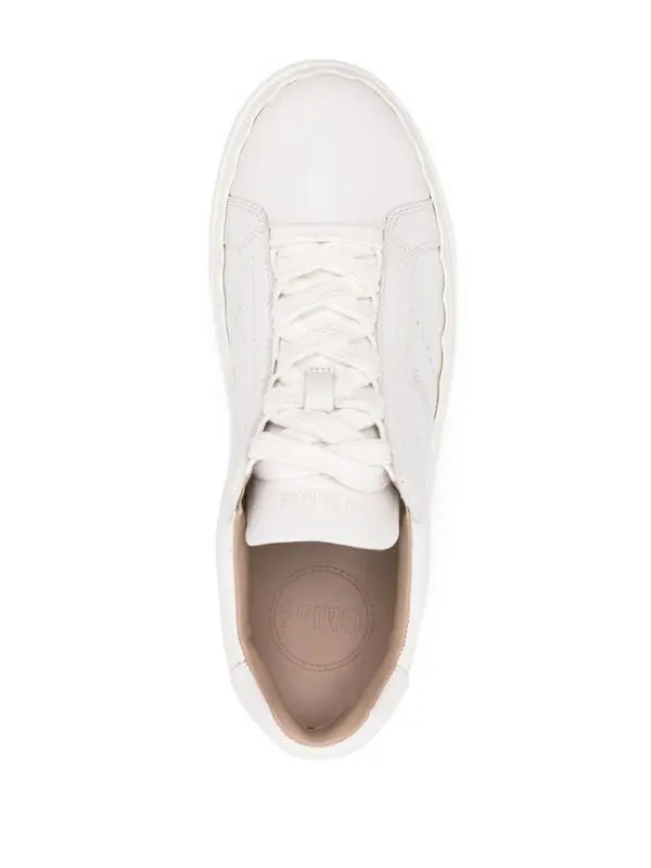 Chloé Lauren Leather Sneakers