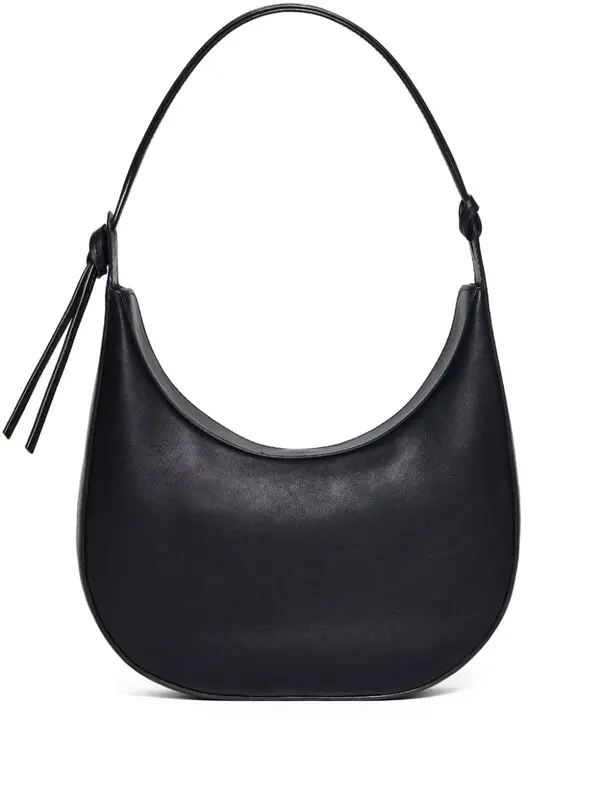 REFORMATION Medium Rosetta Shoulder Bag - Black