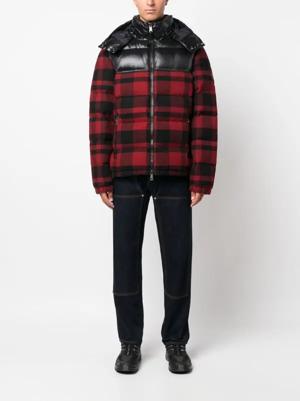Polo Ralph Lauren Check-print Puffer Jacket