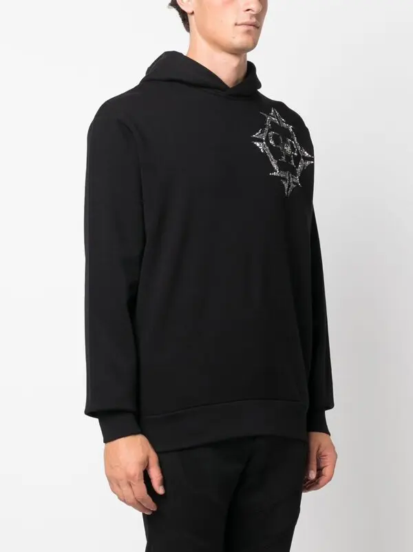 Philipp Plein Rhinestone-embellished Hoodie
