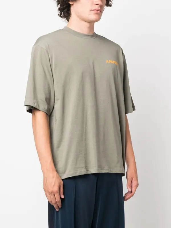 A PAPER KID Logo-print Cotton T-shirt