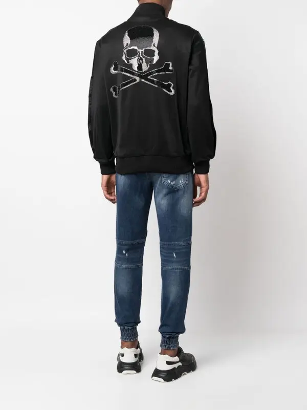 Philipp Plein Appliqué-detail Bomber Jacket