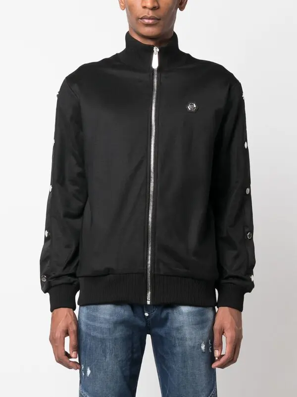 Philipp Plein Appliqué-detail Bomber Jacket