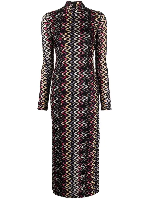 Missoni Zigzag-pattern Maxi Dress