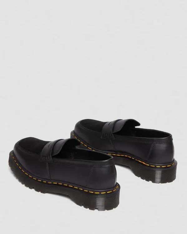 Dr. Martens Penton Bex Square Toe Loafers In Black - 71% Off