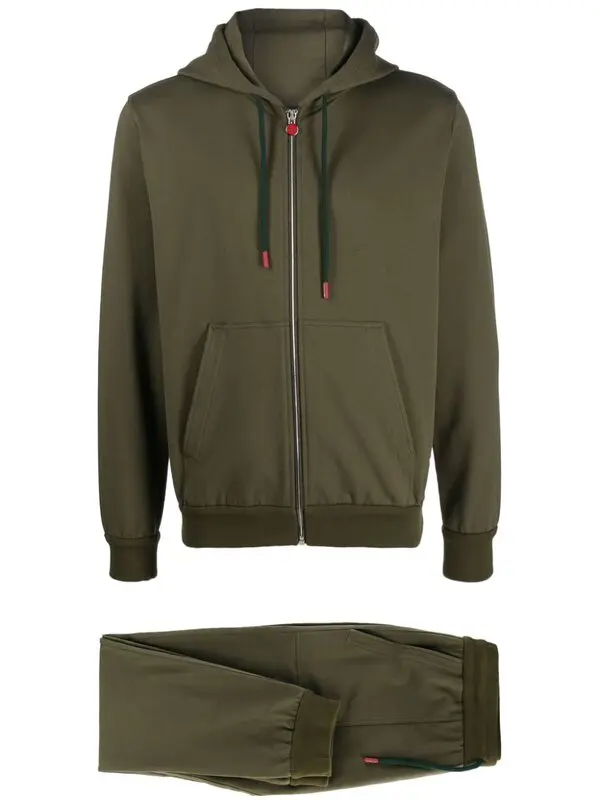 Kiton Hooded Tracksuit Set