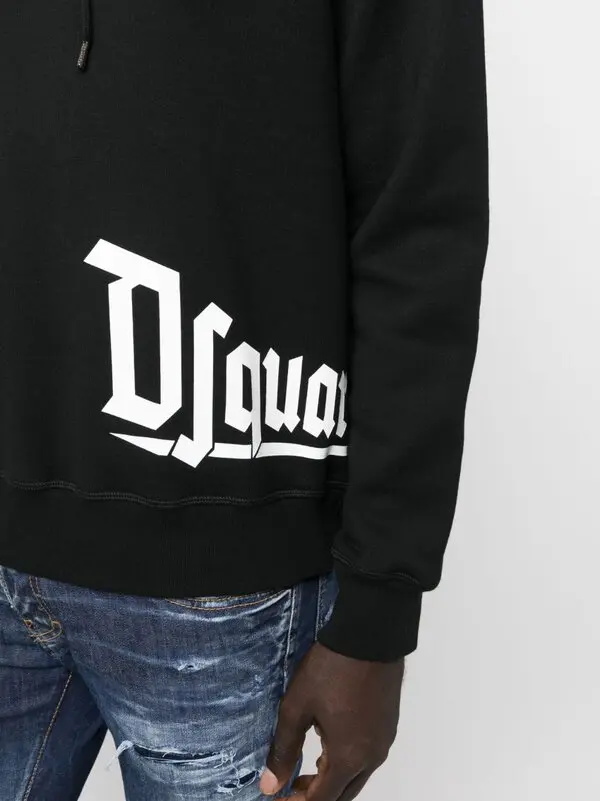 Dsquared2 Logo-print Cotton Hoodie