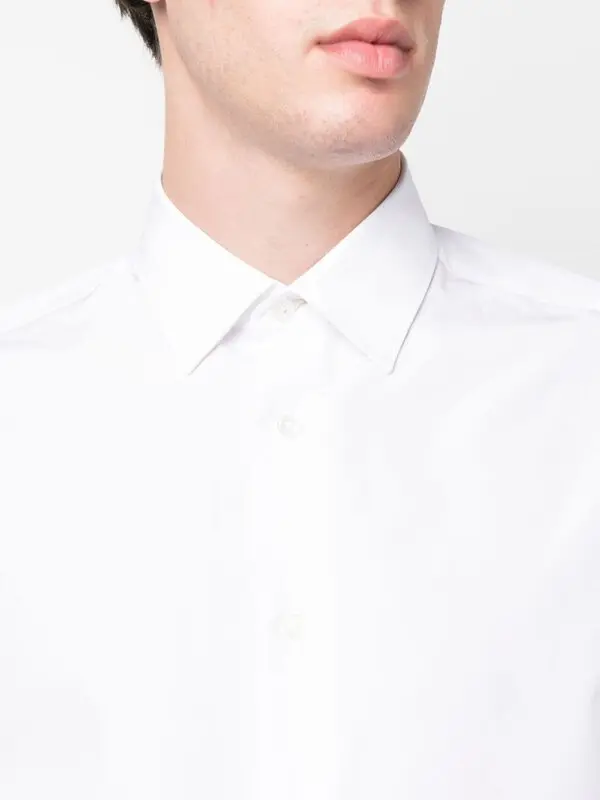 Paul Smith Signature Stripe-cuff Cotton Shirt