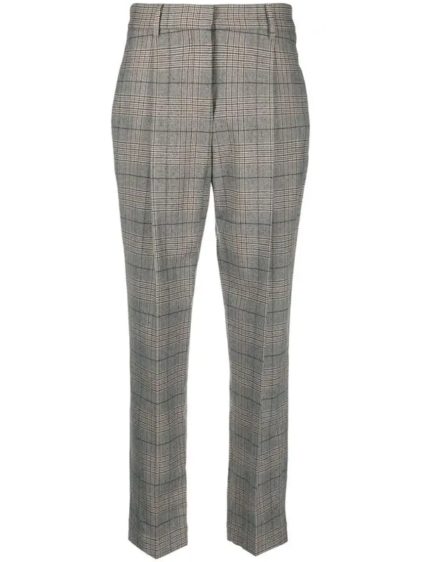 Brunello Cucinelli Checked Tailored Trousers