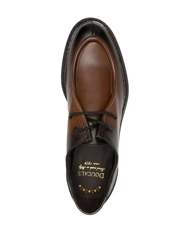 DOUCAL'S Ombré Leather Boat Shoes