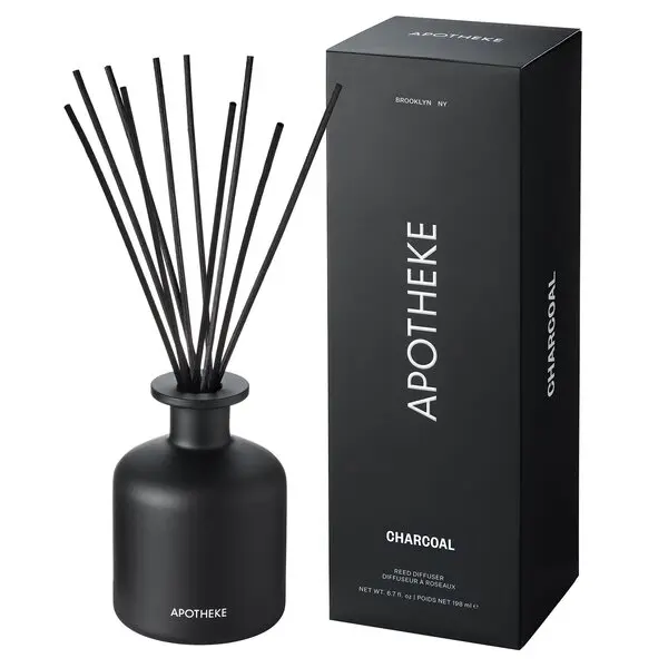 APOTHEKE Charcoal Reed Diffuser - One-color