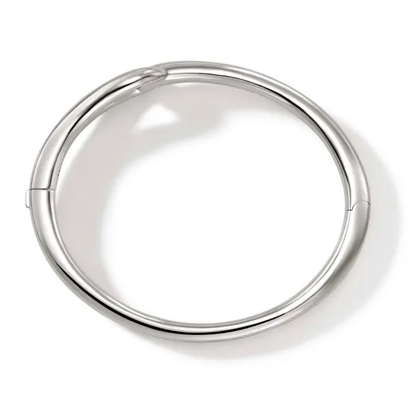 John Hardy Surf Hinged Bangle - Sterling Silver