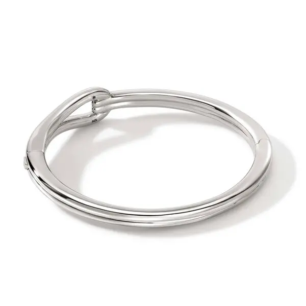 John Hardy Surf Hinged Bangle - Sterling Silver