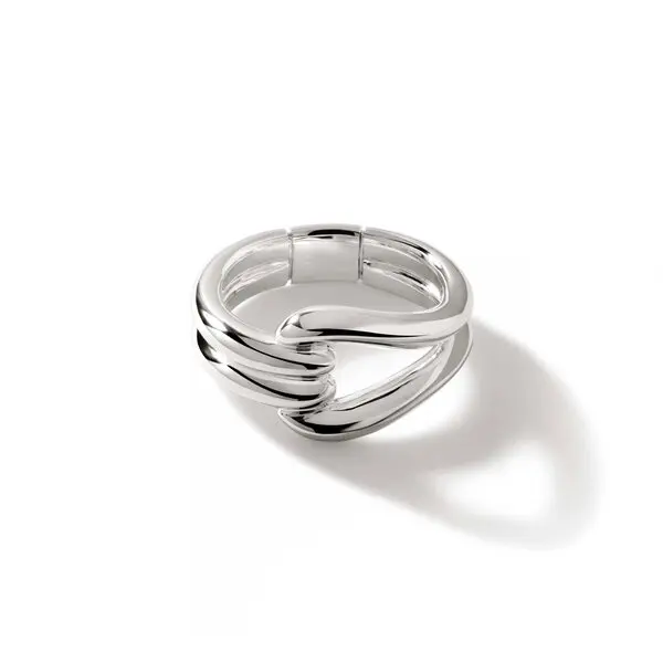 John Hardy Surf Link Ring - Sterling Silver