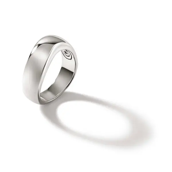 John Hardy Surf Wide Ring - Sterling Silver