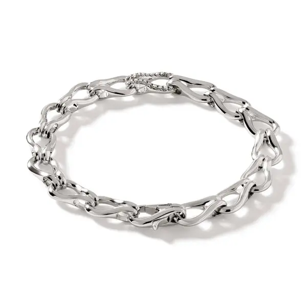 John Hardy Surf Diamond Bracelet, 8.5mm