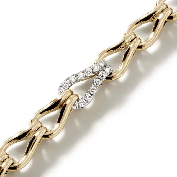 John Hardy Surf Diamond Bracelet