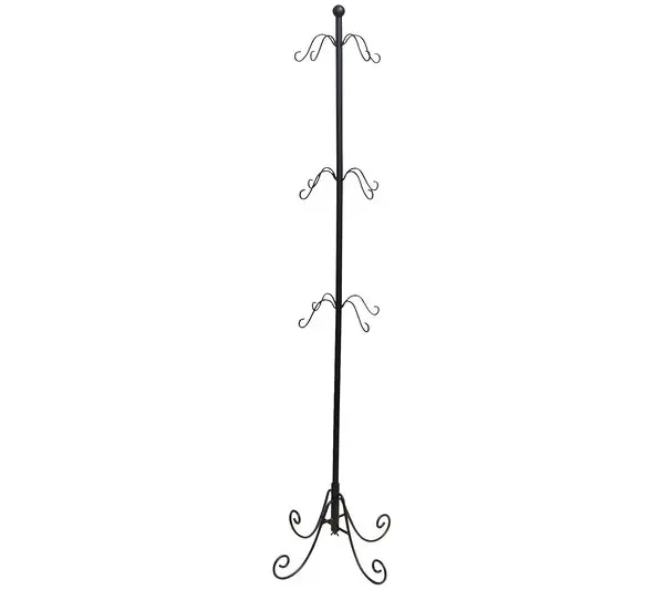 HAUTE DECOR Adapt Adjustable Stocking Tree W/ 1 Hooks - One-color