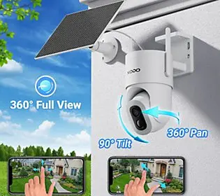 XODO E15 Solar Outdoor Wi-fi 2k Security Camera