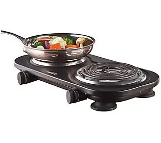 BRENTWOOD Double Electric Burner - One-color