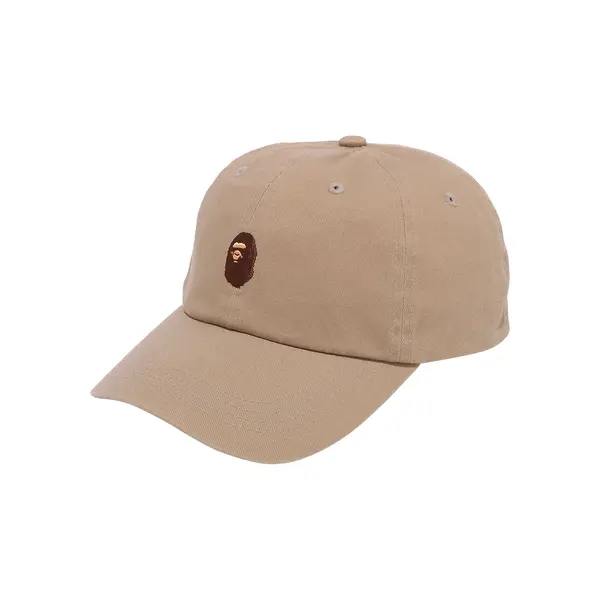 A BATHING APE One Point Panel Cap - Tan