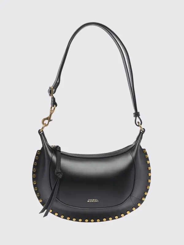 Isabel Marant Étoile Studded Shoulder Bag - Black