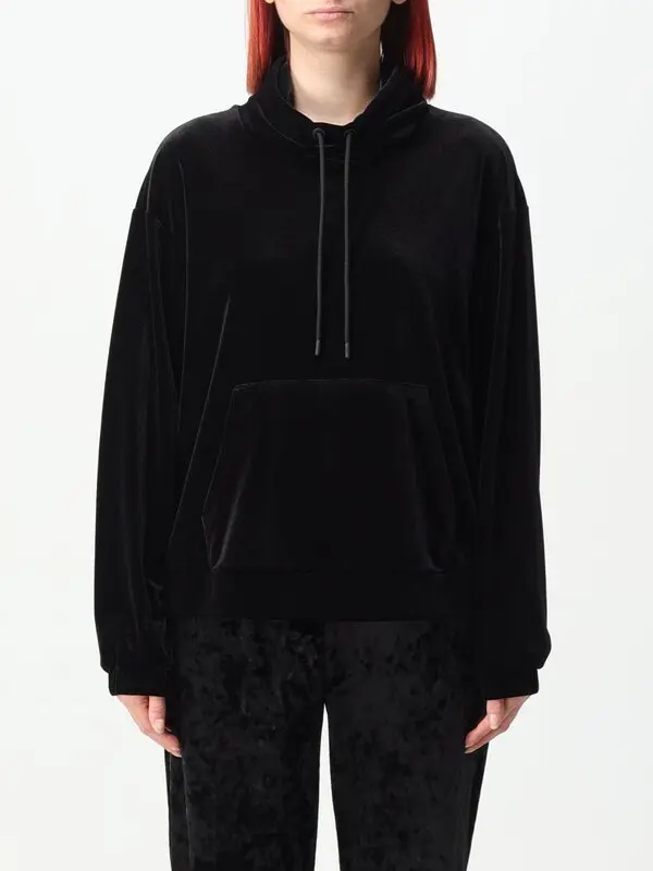 Emporio Armani Velour Hoodie