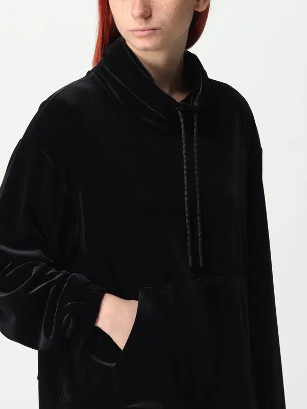 Emporio Armani Velour Hoodie