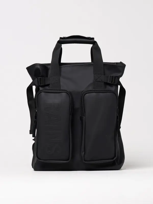 Rains Backpack By - Black