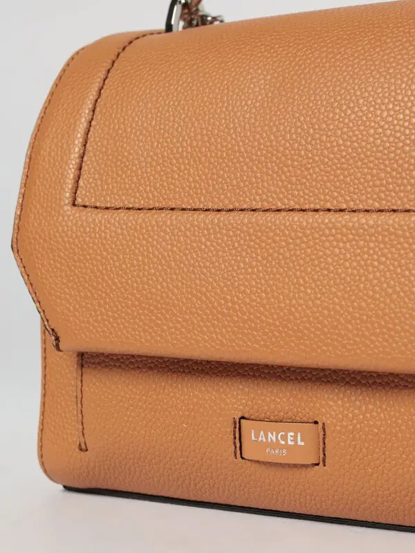 LANCEL Leather Mini Bag - Camel