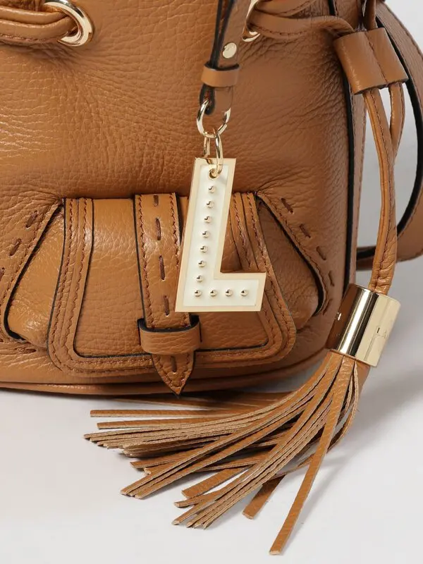 LANCEL Mini Bucket Bag - Camel