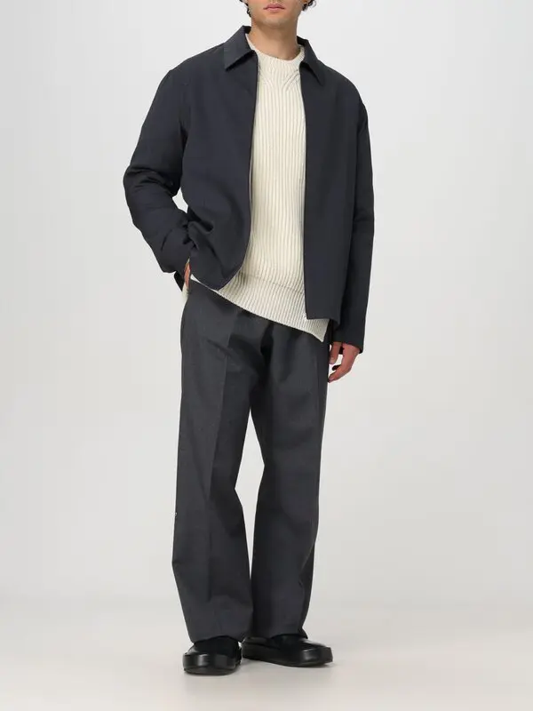 JIL SANDER Ribbed Knit Pullover - White