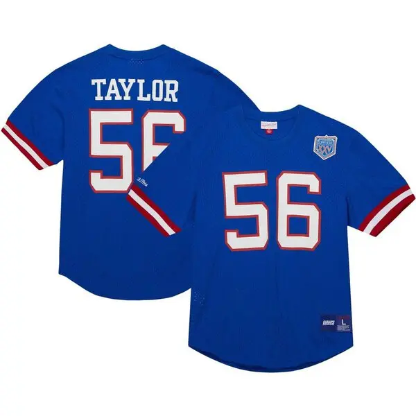 Mitchell & Ness Lawrence Taylor New York Giants Mesh Top - Royal